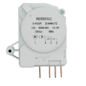 Supplying Demand WR9X502 WR09X10049 Refrigerator Defrost Timer Replacement