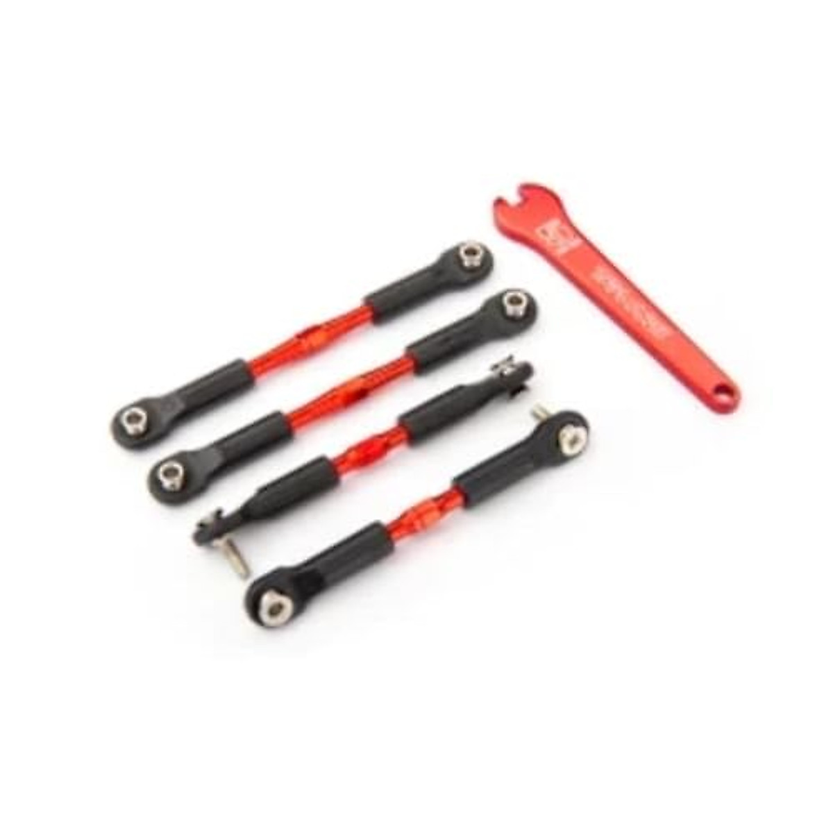 Traxxas 3741X Aluminum Turnbuckle Set for The Rustler and Stampede, 377-Pack