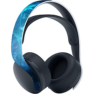 PlayVital Blue Nebula Full Set Skin Decal for ps5 Console Digital Edition, Sticker Vinyl Decal Cover for ps5 Controller & Charging Station & Headset & Media Remote