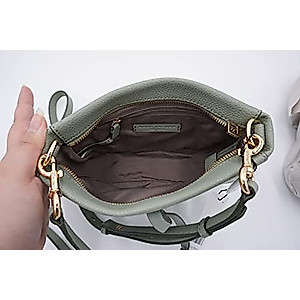 Marc Jacobs H103L01SP21 Seagrass Women's Tasseled Leather Crossbody Bag