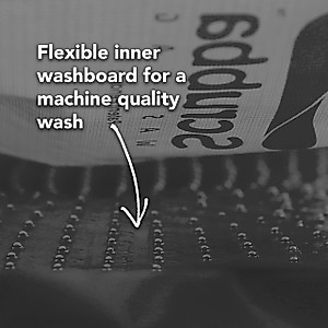 Scrubba Wash Bag Portable Washing Machine - Lightweight Manual Washing Machine for Travel, Camping, Laundry, Baby Clothes - Travel Essentials, Gift - use with Laundry Detergent/Sheets - 5.3 oz.