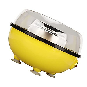 Cotton Candy Maker, Yellow Simple Operation Low Noise Detachable Cotton Candy Making Machine Strong Motor for Children(#1)