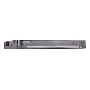 Hikvision DS-7208HQHI-K2 H.265 Pro+ 8CH Turbo HD DVR with 4CH IP (up to 12 IP Cameras), Supports up to 4MP HD-TVI/AHD (3MP only CH1 & CH2), 2MP HD-CVI, CVBS, 2 SATA for HDD (HDD not Included)
