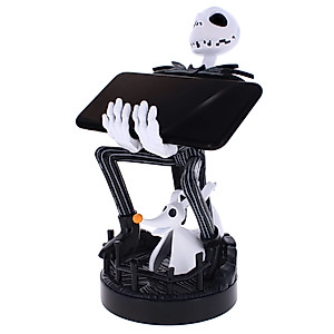 Exquisite Gaming Cable Guys: Disney/NBX Jack Skellington Phone Stand & Controller Holder - Officially Licenced Figure Medium