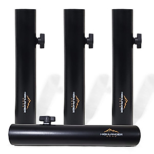 Highlander Camp Chef Leg Levelers, Camp Chef Stove Risers. Set of 4. Fits Most Round Leg Camp Stoves.