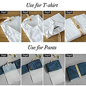 DressBook OYSTERBOY Foldable Clothes T-Shirt Closet Organizer (10, Small - for Kids)