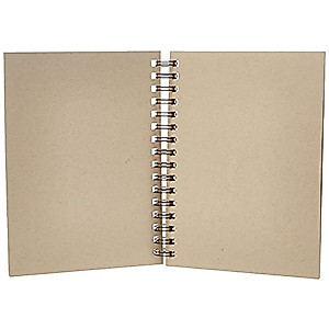Strathmore Toned Sketch Spiral Paper Pad 5.5"X8.5"-Tan 50 Sheets -412500