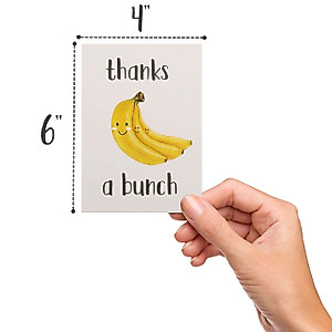 VNS Creations 40 Funny Thank You Cards with Envelopes & Stickers - Employee Appreciation Cards - Cute Thank You Cards - Funny Thank You Notes - Funny Blank Cards for Teachers, Employees, and Coworkers