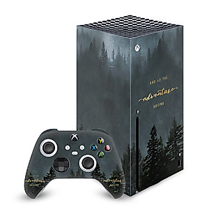 Head Case Designs Officially Licensed Nature Magick Tree Art Mix Vinyl Sticker Gaming Skin Decal Cover Compatible With Xbox Series X Console and Controller Bundle