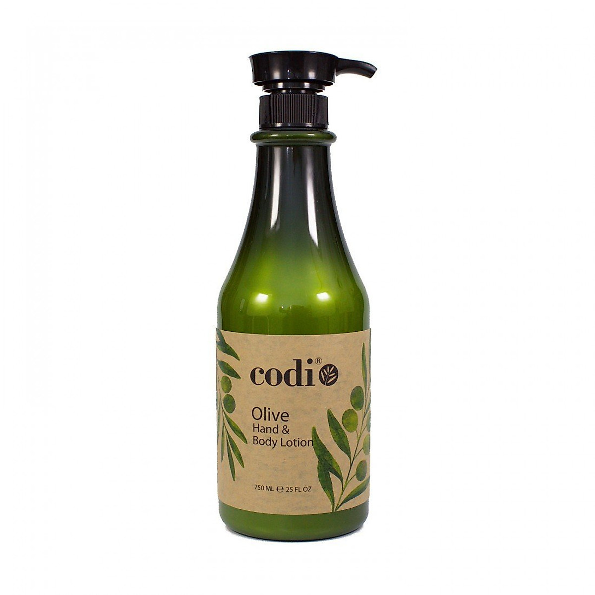 Codi Olive Hand & Body Lotion - Organic, Antioxidant & Vitamin Enriched, Soft & Fresh Skin, 750ml + 2x100ml Tubes