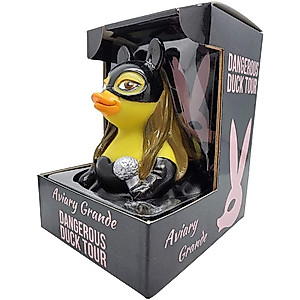 CelebriDucks Aviary Grande Dangerous Duck Tour - Premium Bath Toy Collectible - Pop Music Themed - Perfect Present for Collectors, Celebrity Fans, Music, and Movie Enthusiasts