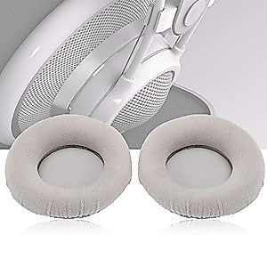 2Pcs Foam Earpads Soft Replacement Ear Pads Cushion Cotton Headset Earpads Suitable for AKG K601 K701 K702 Q701 702 K612 K712 Headphones (Gray)