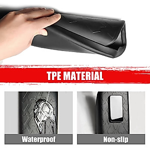 Mabett Center Console Armrest Cover for Ford Bronco Accessories 2021 2022 2023 2024 2/4-Door Prevent Pets Scratches Pad Interior Arm Rest Covering