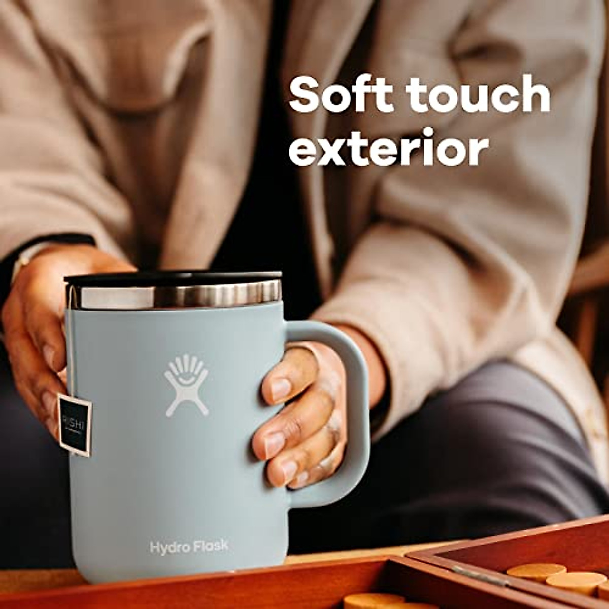 Hydro Flask Mug - Insulated Travel Portable Coffee Tumbler with Handle 12 Oz