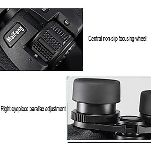 12x45 Adult HD Binoculars with FMC Lens and Bak4 Prism, Waterproof and dustproof, Suitable for Bird Watching, Hunting, Hiking