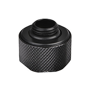 Thermaltake Pacific DIY LCS PETG Hard Tubing and Black Compression Fittings Bundle (4-Pack)