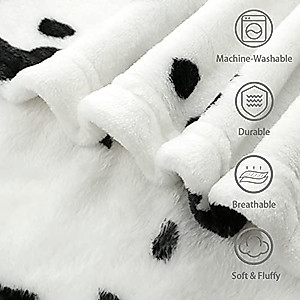 Cow Blanket for Kids Girls Boys Flannel Cow Blanket Print Soft Lightweight Cow Blankets and Throws for Sofa Couch Bed (39''x49'')