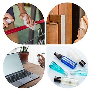 1 Oz/30ML Small Plastic Spray Bottle(12 PCS), Empty Fine Mist Mini Travel Size Sprayer, Portable Refillable Liquid Containers for Perfume, Cologne, Water(Blue)