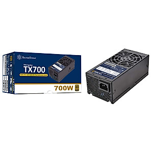 SilverStone Technology 700W Fixed Cable TFX Power Supply 80 Plus Gold TX700-G (SST-TX700-G)