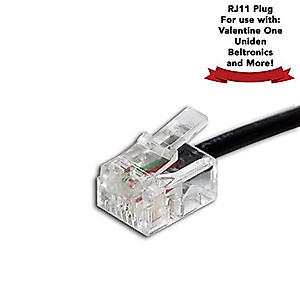 Radar Detector 10ft Hardwire Kit for Escort Valentine One Uniden ...