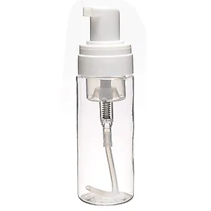 FKJLUN Soap Dispenser Pump 50ml Clear Foaming Bottle Foaming Soap Dispenser Pump Soap Mousses Liquid Dispenser Shampoo Lotion Shower Gel Foam Bottles Hand Lotion Bottle (Color : 2PCS)