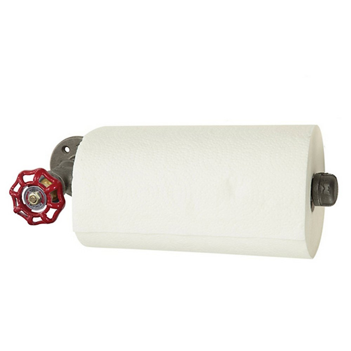 1PC Toilet/WC Paper Holder Industrial Pipe Metal Toilet Paper Box Kitchen Towel Rack Roll Paper Tissue Holder