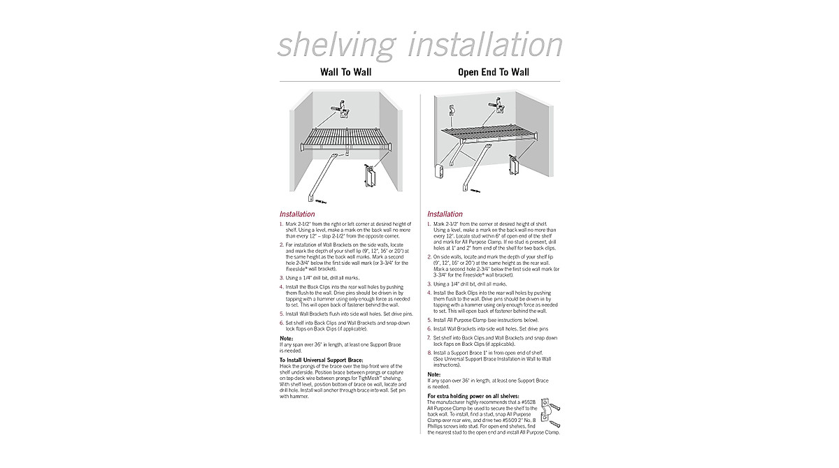 Rubbermaid FreeSlide Wire Shelving, 16-Inch White Organizer