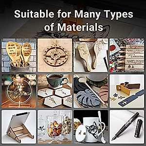 ORTUR 24V Laser Engraver 2 Pro-S2-LF, Laser Machine 5.5W Output Power, Laser Cutter for Metal and Wood 400 * 400mm (with Air Assist Nozzle)