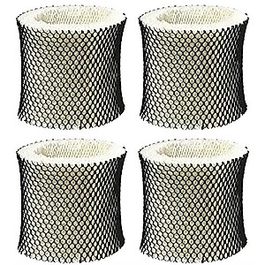 Nispira Humidifier Wick Filter Replacement Compatible with Holmes Type A HWF62 HWF62CSHM1281, HM1701, HM1761, HM1297 and HM2409, 4 Units