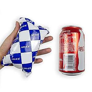 Shipping Cold Packs Ice Pack Sheets for Coolers Reusable, Ice Pack for Shipping Frozen Food, Shipping Dry Ice Pack Freezer Pack for Lunch Bag Long Lasting Cool Packs for Shipping, 6.9" x 4.7" 15 Packs