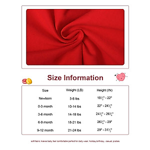 WIQI My First Valentine's Day Outfit Infant Baby Boy Spring Clothes Long Sleeve Romper and Love Heart Pants For 9-12 Months Baby Boys