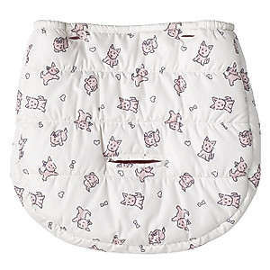 LONDON FOG Newborn Infant Baby Girl Boy Puffer Carbag Pram Bag Snowsuit Bunting - Pink (0/6 Months)