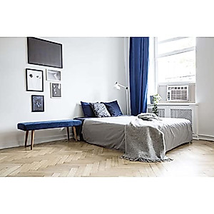 Keystone 5,000 BTU Window Mounted Air Conditioner & Dehumidifier with Smart Remote Control - Quiet Window AC Unit for Apartment, Living Room, Bathroom & Small Rooms up to 150 Sq.Ft.