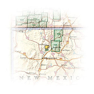 Bandelier National Monument Map (National Geographic Trails Illustrated Map, 209)