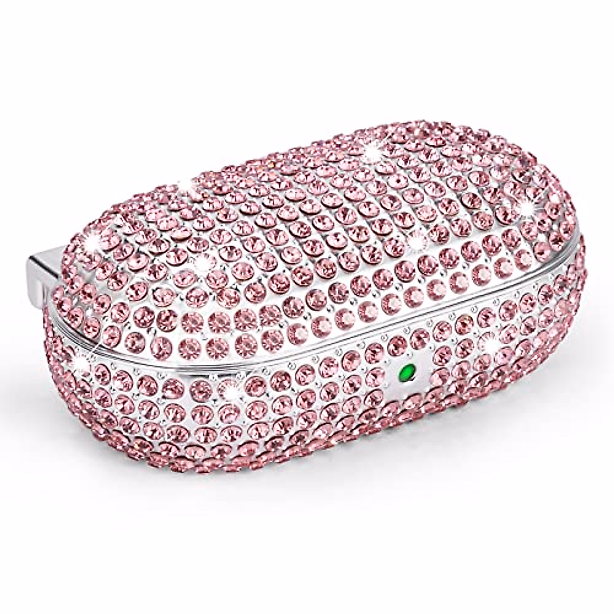 Filoto Case for Galaxy Buds Plus (2020) / Galaxy Buds (2019), Bling Crystal PC Earbuds Protective Case Cover for Women Girls Compatible with Samsung Galaxy Charging Buds + Case (Rose Pink)