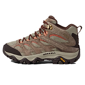 Merrell Women's Moab 3 Mid Waterproof Hiking Boot, Bungee Cord, 8