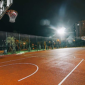 400W Solar Flood Lights Outdoor, 432 LEDs IP66 Waterproof Dual Panel Remote Control Dusk to Dawn Solar Powered Flood Street Security Lights for Yard, Garden, Swimming Pool, Pathway, Basketball Court