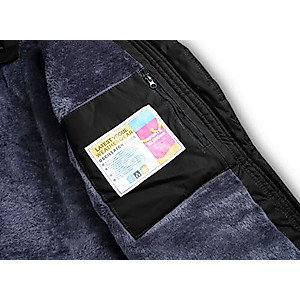 Keevoom Men's Winter Jackets Warm Ski Snow Coats Waterproof Hooded Raincoats Snowboarding Lined Windproof Windbreaker