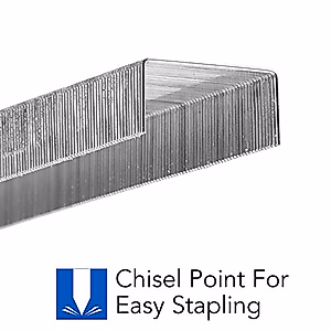 Swingline Staples, Standard, 1/4" Length, 210/Strip, 5000/Box, 10 Pack (35111) Packaging may vary