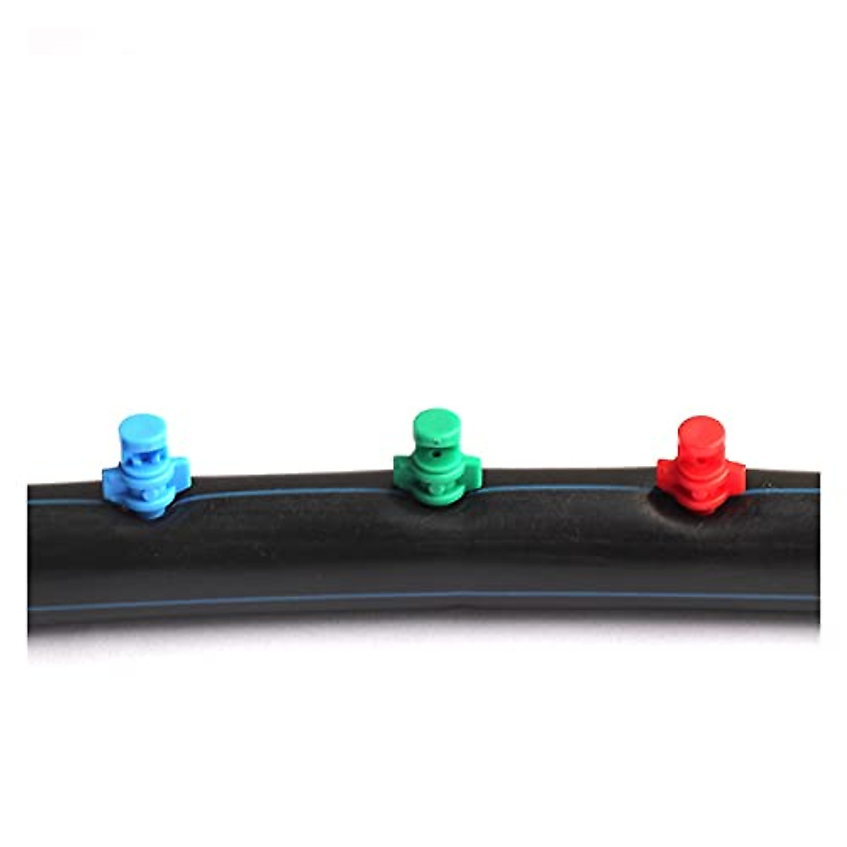 VIEUE Garden Drip Irrigation System Accessories 500 Pieces 90 180 360 Degree Refraction Atomizing Nozzle Sprinkler Simple Garden Bonsai Flower Fruit Tree Irrigation Sprayer (Color : 360 Degree)