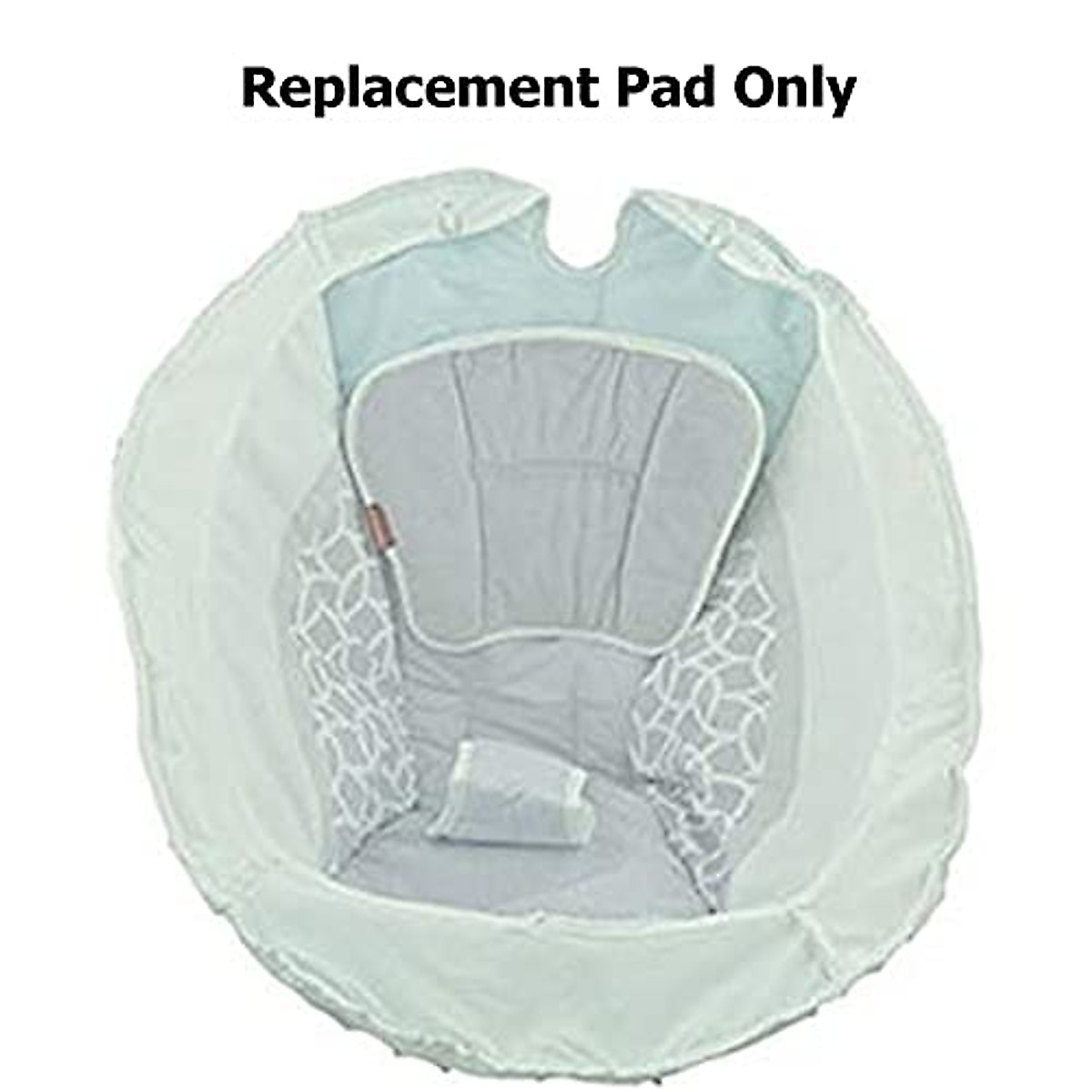 Ele Toys Replacement Part for Fisher-Price Revolve Swing - FBL70 ~ Replacement Pad, Gray, 10.0 ounces