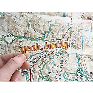 Yeah Buddy Sticker, Ronnie Coleman Body Building Gym Sticker for Hydroflask, Laptop, Water Bottle, Funny Philly Sayings, Jersey Shore Quotes