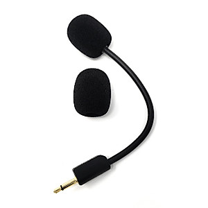 TNE Blackshark V2 Mic Replacement Detachable Microphone Boom for Razer Black Shark V2 and Blackshark V2 Pro PS4 Pro PS5 Xbox One Series X Computer PC Gaming Headsets 3.5mm Jack Noise Cancelling