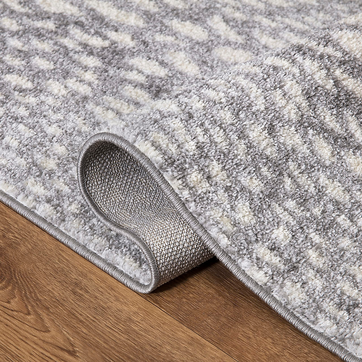 Abani Area Rug - 4x6 - Antelope Collection - Indoor Use - Grey & Cream Animal Print - Medium Pile-Turkish Made-Stain & Shed Resistant Livingroom Bedroom Kitchen Office-Safe for Kids & Pets-Soft Feel