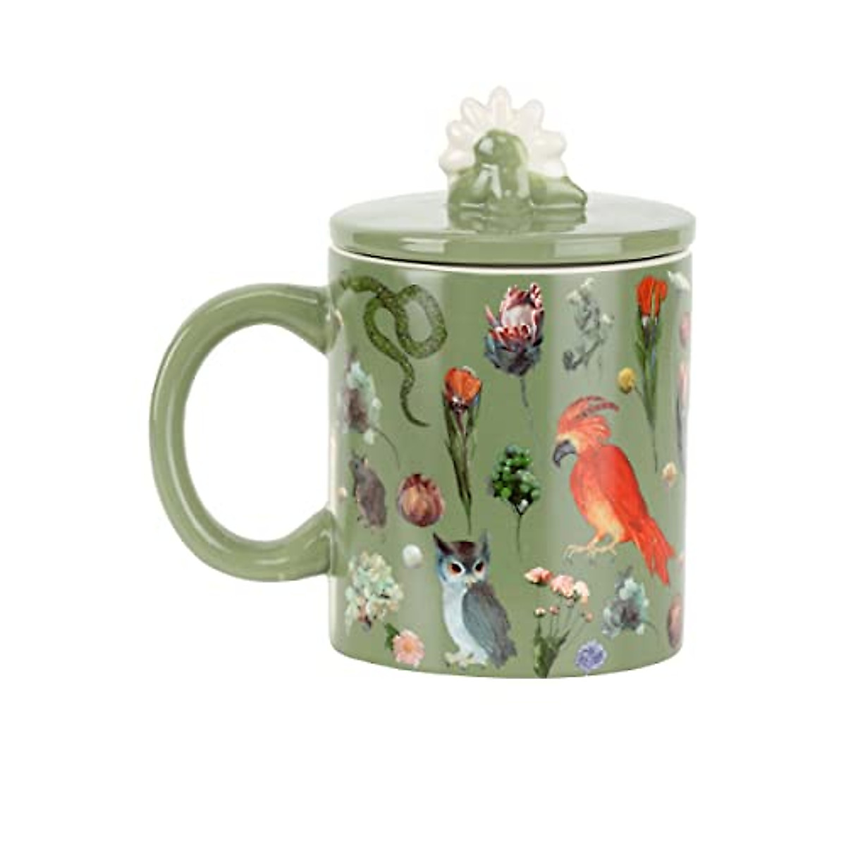 Silver Buffalo Harry Potter Fantasy Floral 18oz. Ceramic Mug Standard