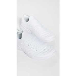 Athletic Propulsion Labs (APL) Women's Techloom Wave Sneaker, White/White, 11