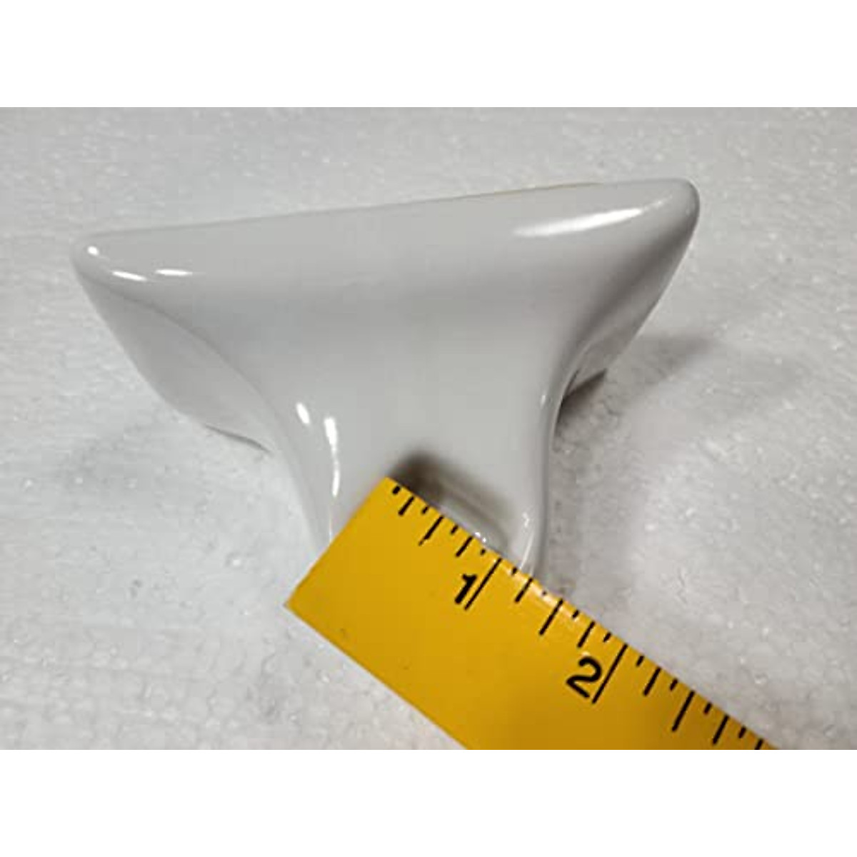 Vintage Snow White Ceramic Towel Bar Rod Rack Post Holder Brackets Tile Set Mid Century Modern Retro