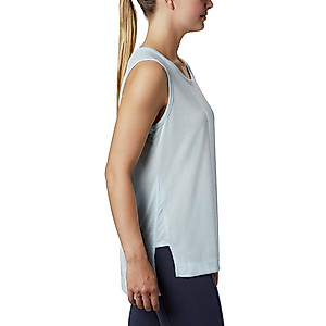 Columbia Women's Kickin It Tank Shirt, Spring Blue, X-Small