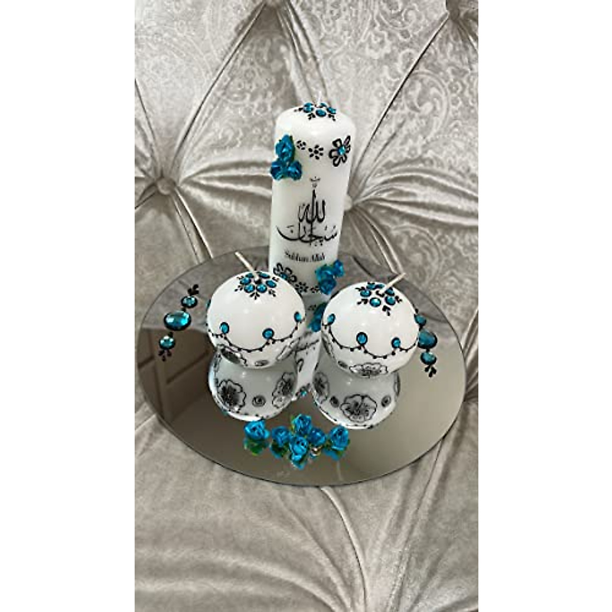 Islamic Candle Set (Blue)