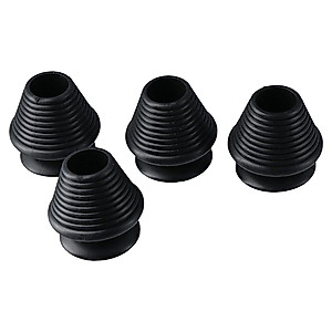 Urjumpea 4Pcs Tub Stopper Rubber Bathtub Plug Silicone Tub Drain Plug for Bathtub and Bathroom Shower Sink Drains